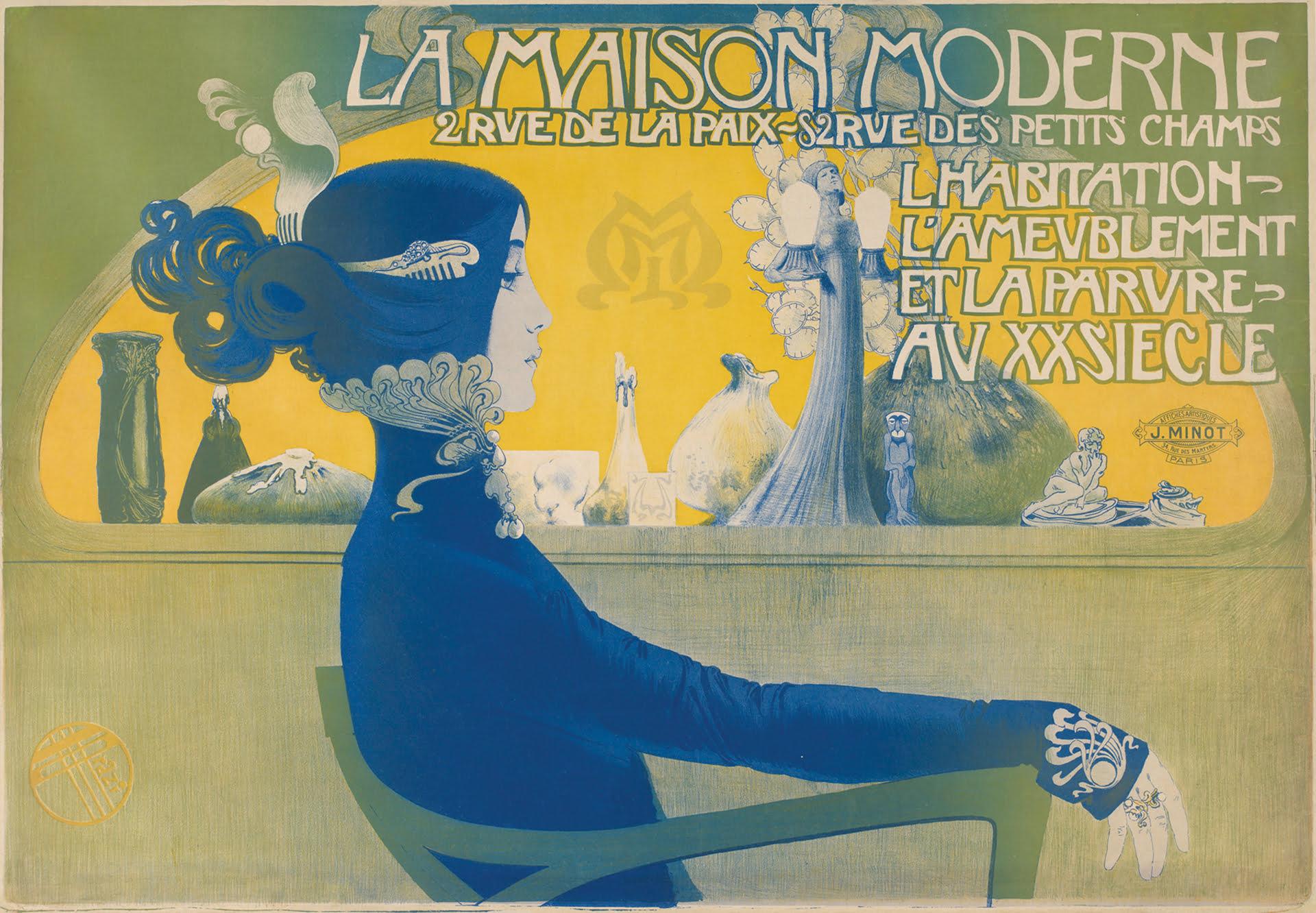 The Art of Advertisement: Art Nouveau Posters of the Late 19th Century ...